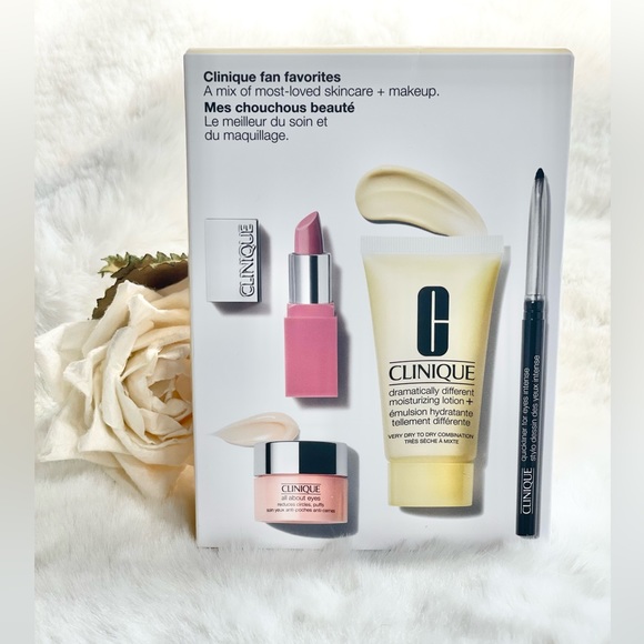 Clinique | Makeup | New With Tag Clinique 4 Pc Set Moisturizer Liner ...